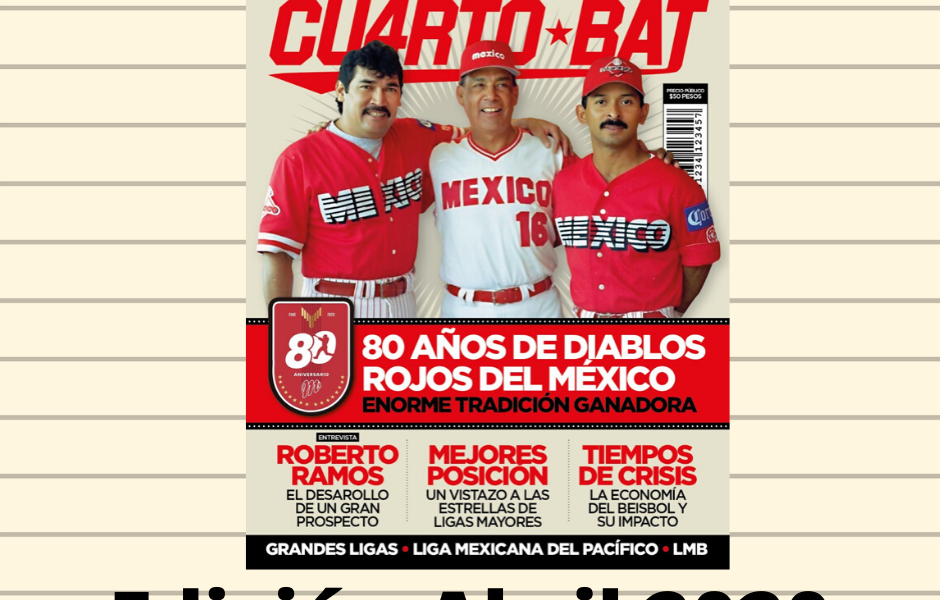 Lee la edición de abril de Cuarto Bat aquí : CUARTO BAT